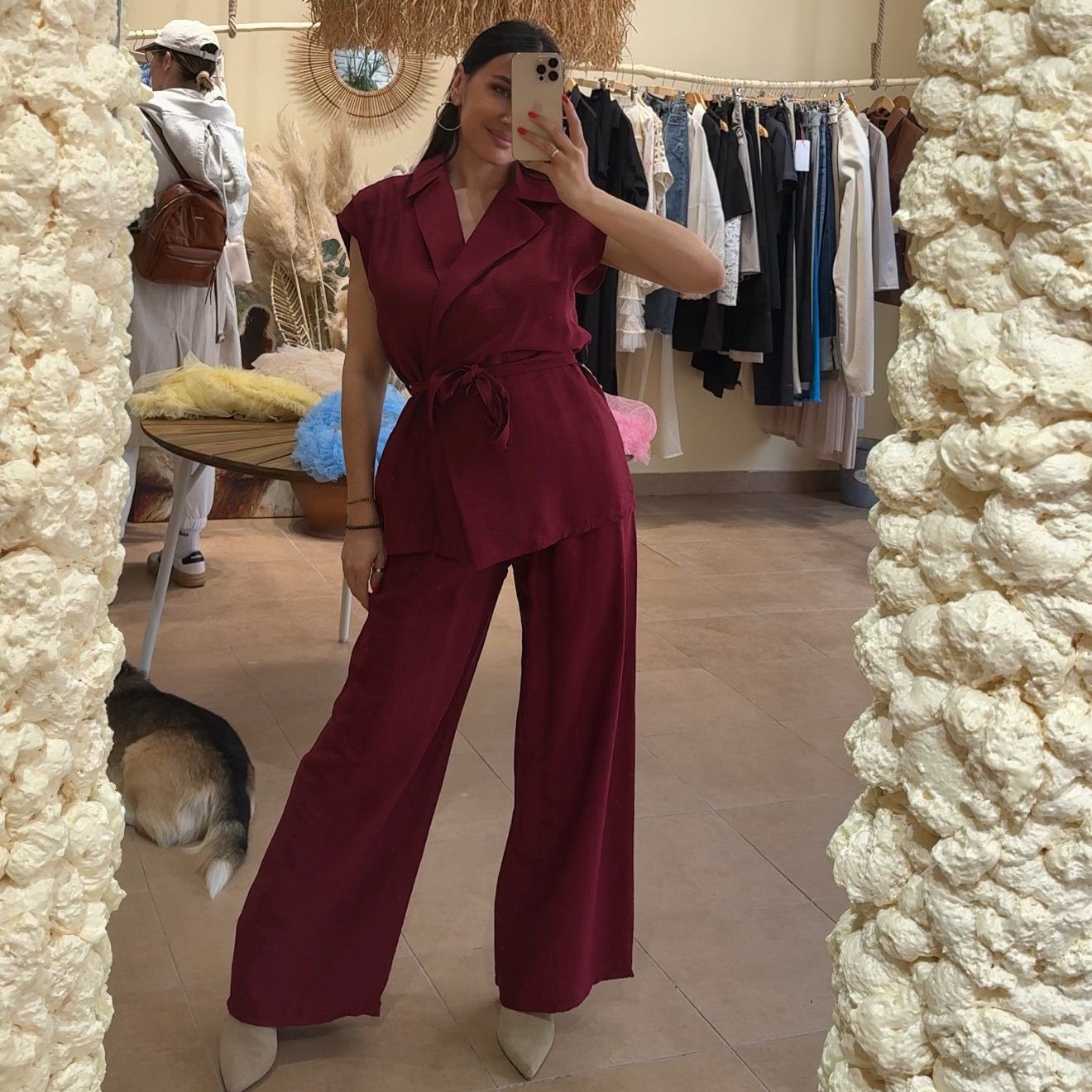 Burgundy Set | Bross